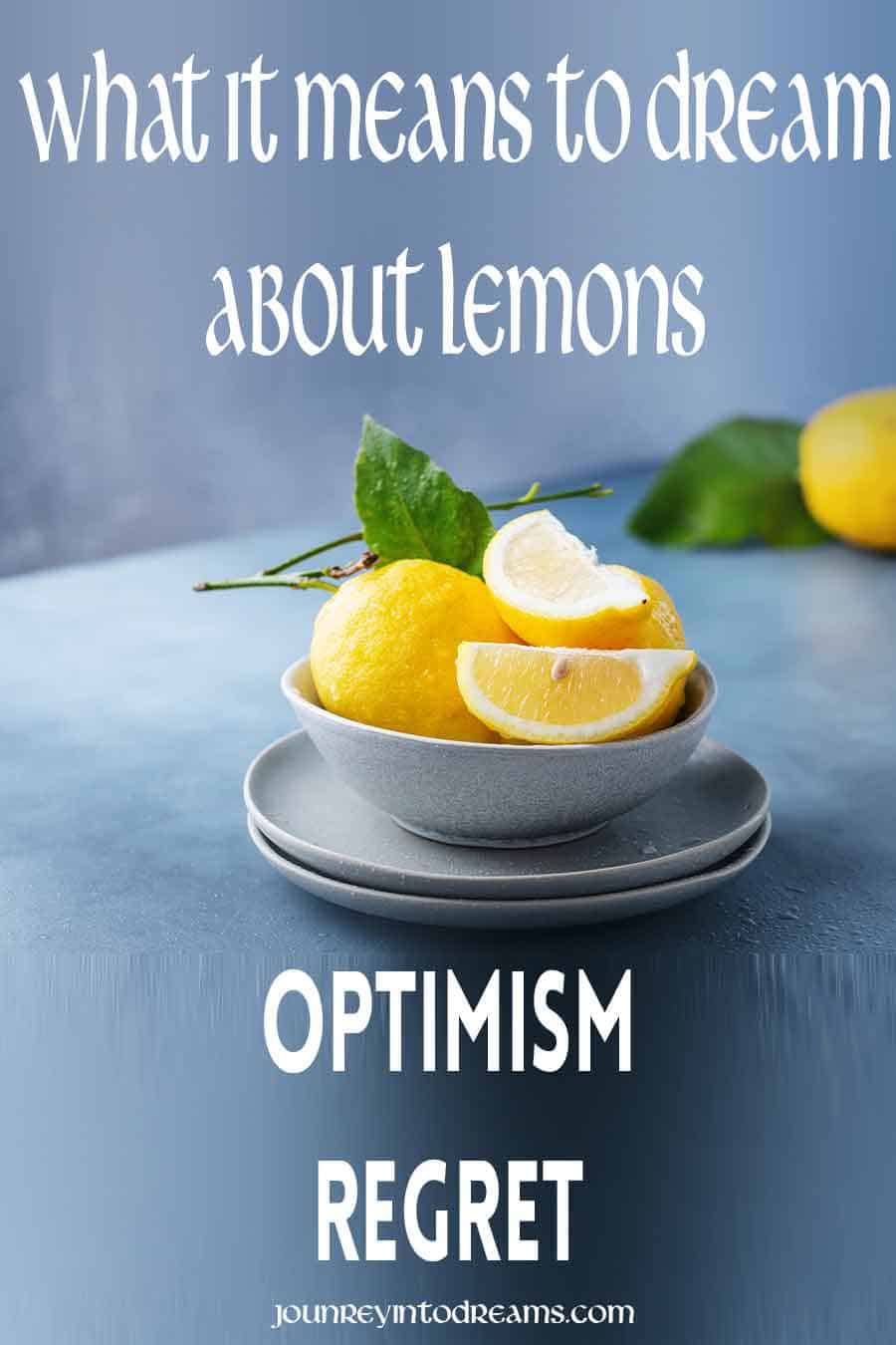 Lemon Symbolism in Dreams
